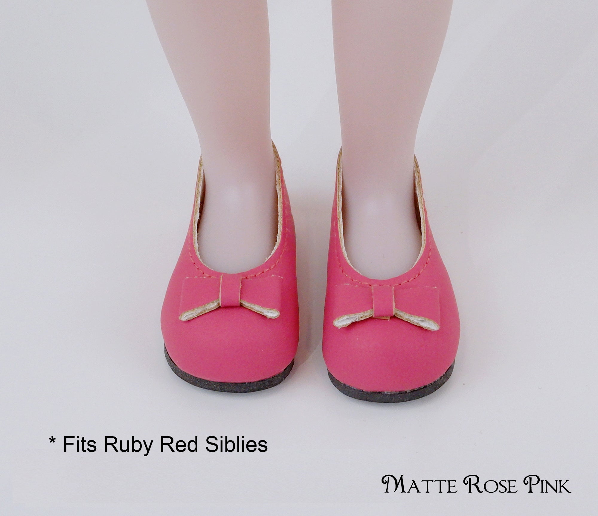 FACTORY SECONDS - 50mm Ballet Flats - Matte Rose Pink – Cottontail Doll ...