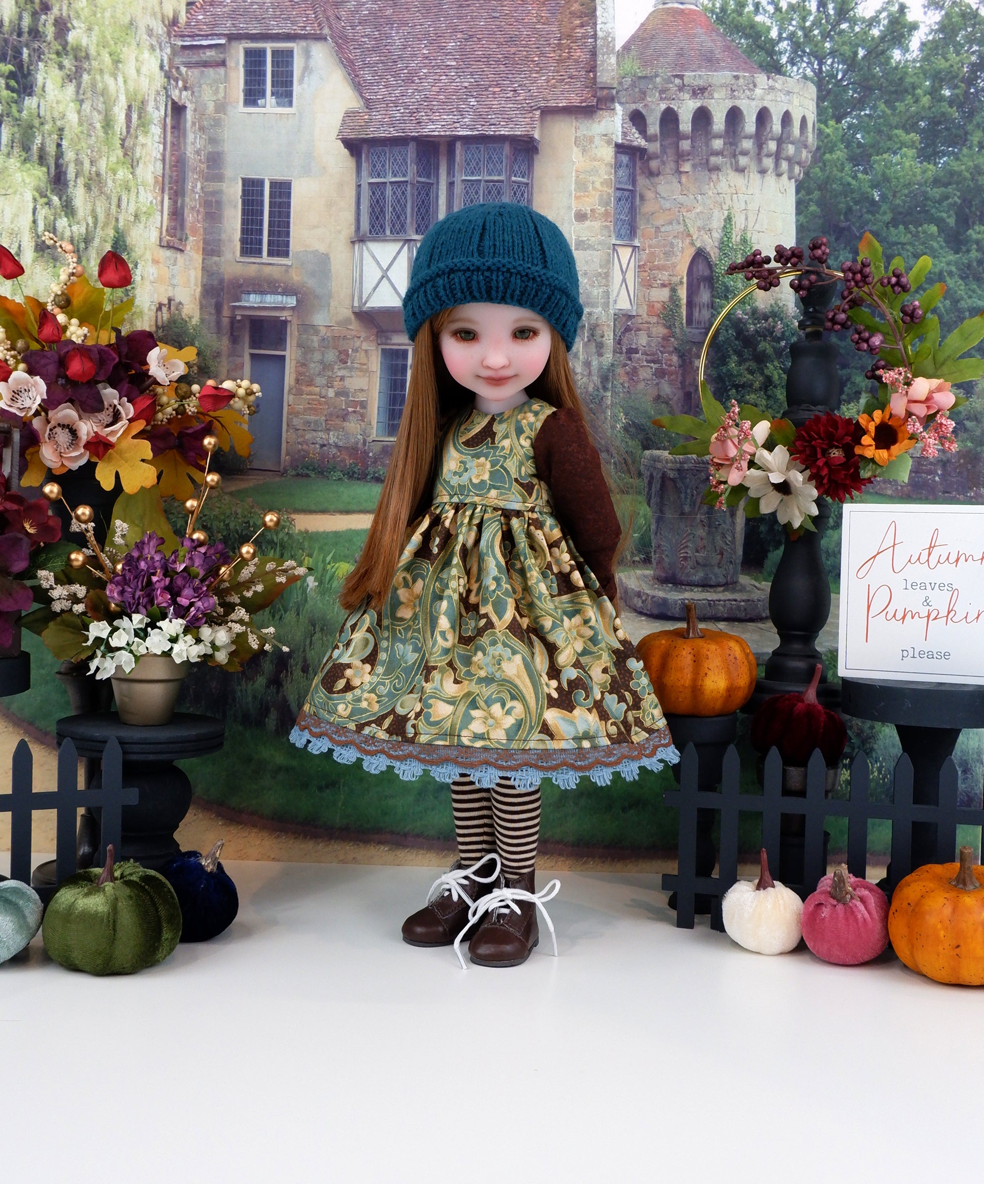 Paisley Season - dress ensemble with boots for Ruby Red Fashion Friend ...