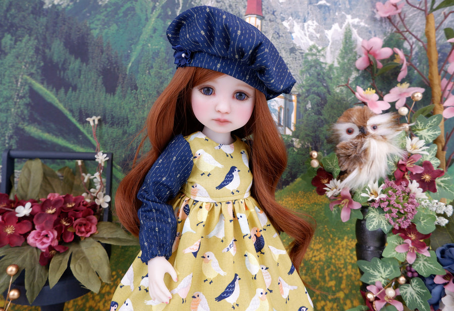 Robins of Fall - dress ensemble with boots for Ruby Red Fashion Friend ...