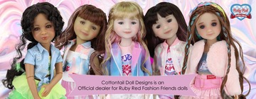 Ruby Red Fashion Friends Dolls – Cottontail Doll Designs