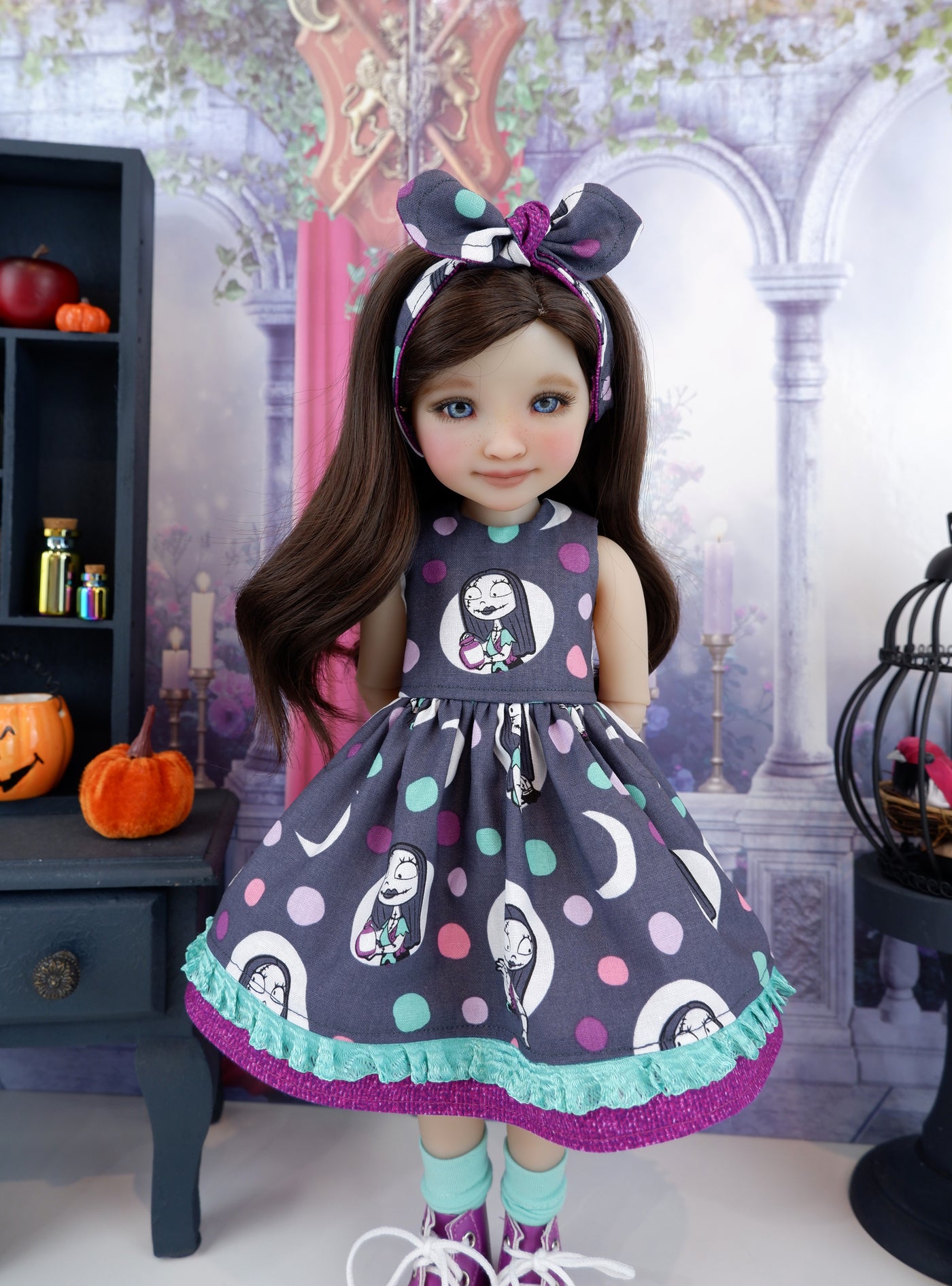 Sally's Poison - dress with boots for Ruby Red Fashion Friends doll ...