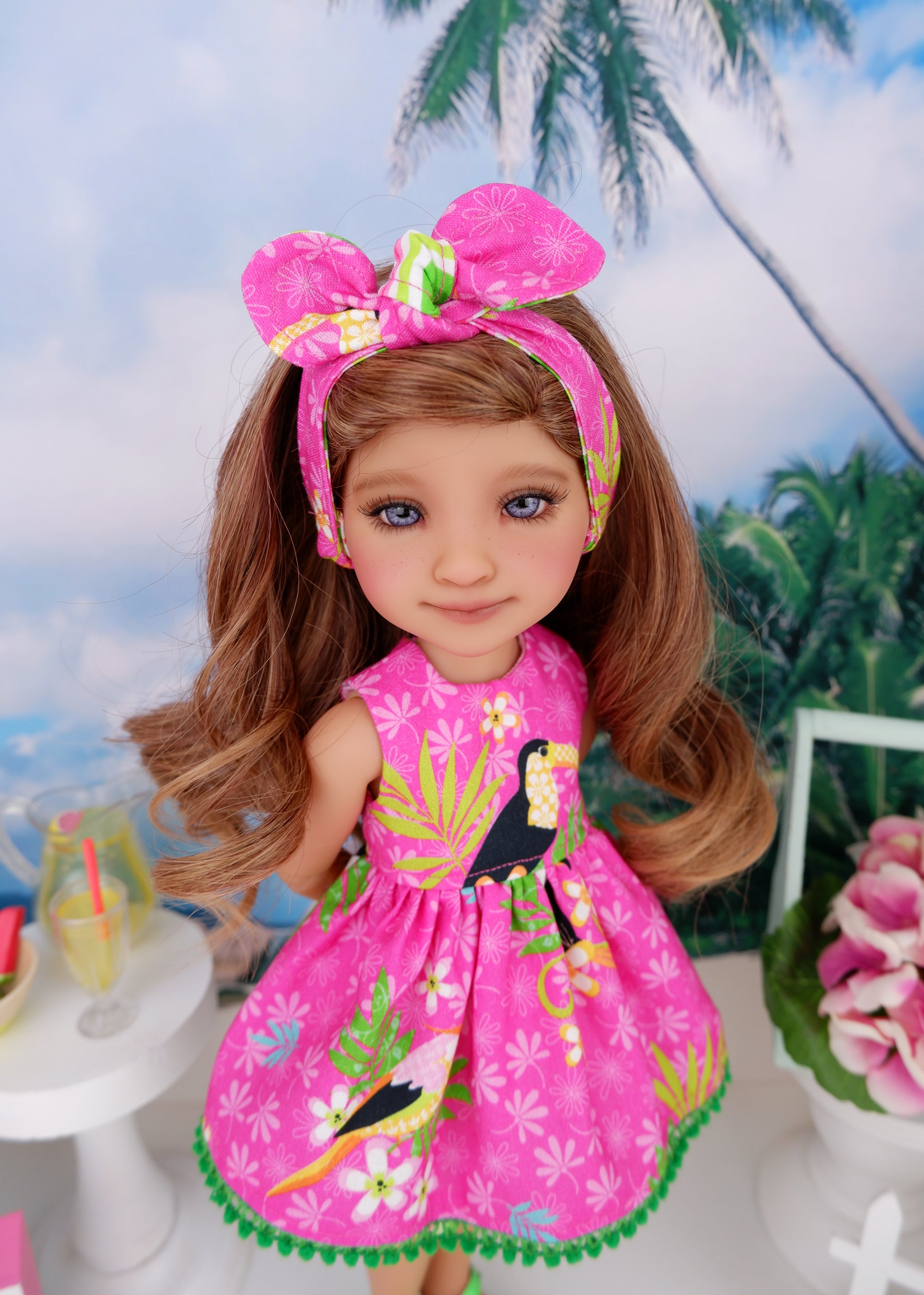 Toco Toucan - top & bloomers with sandals for Ruby Red Fashion Friends ...