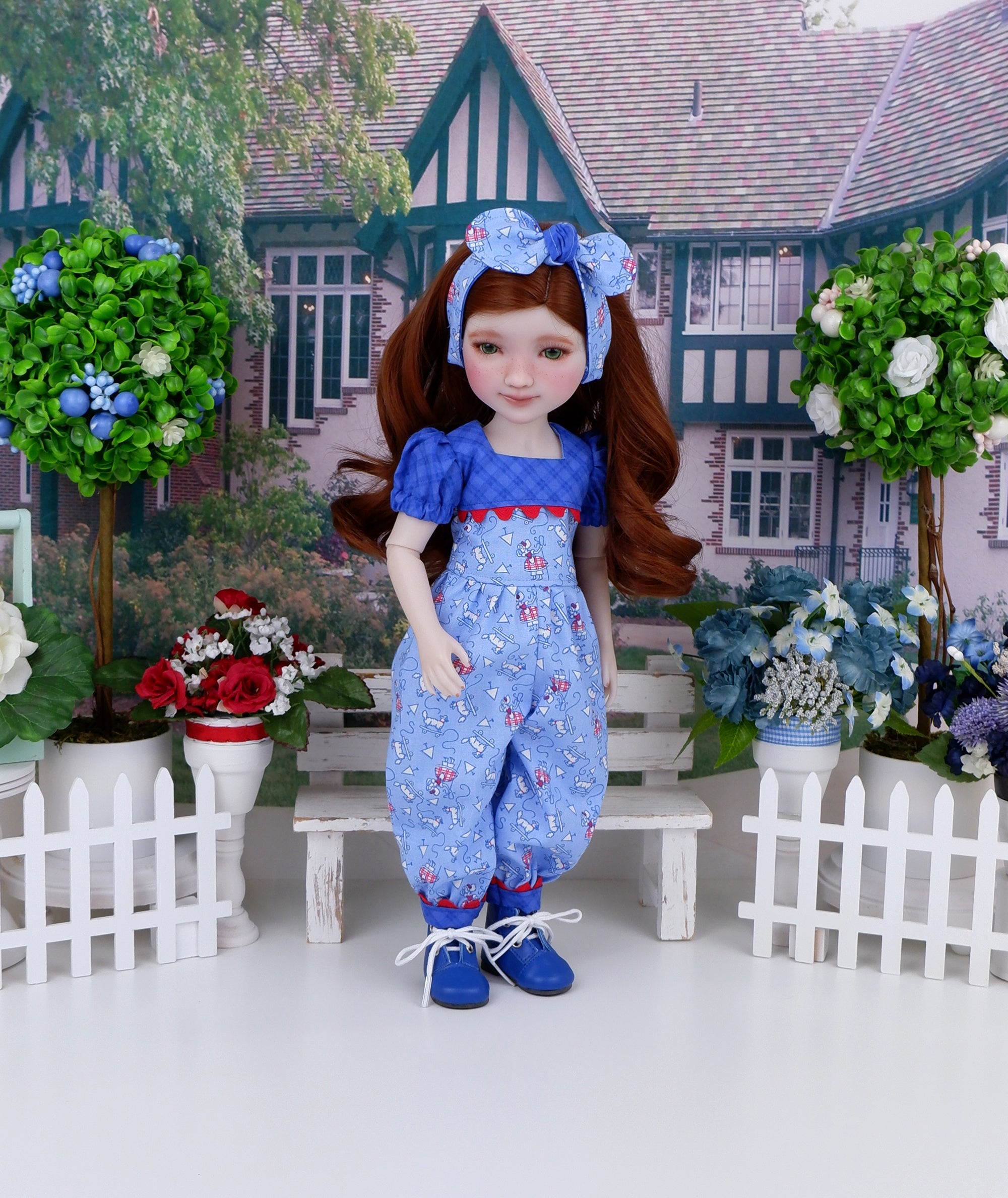 Wee Bo Peep - romper with boots for Ruby Red Fashion Friends doll ...