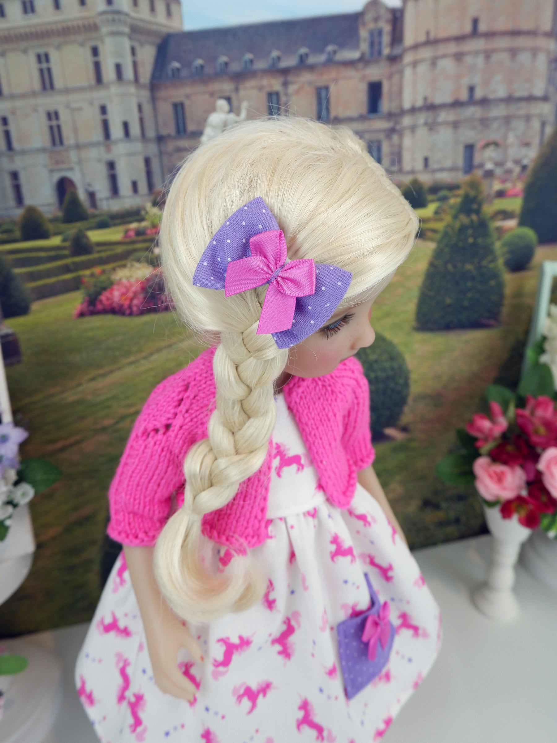 Wee Unicorns - dress with sweater & boots for Ruby Red Fashion Friends ...