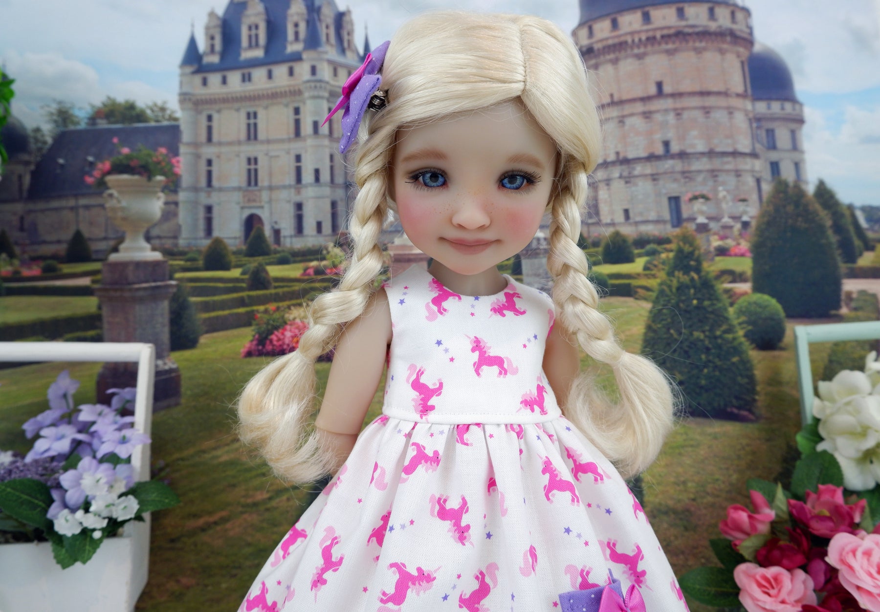 Wee Unicorns - dress with sweater & boots for Ruby Red Fashion Friends ...