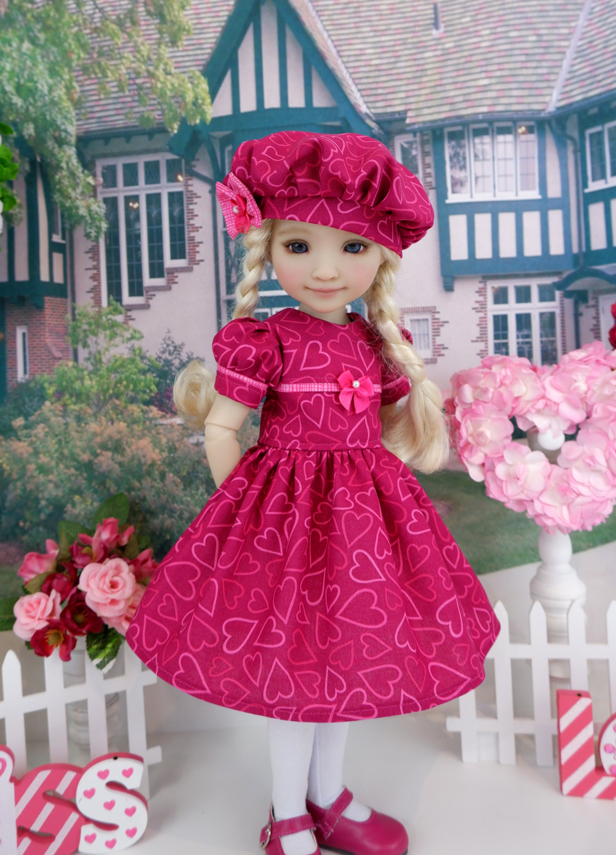 With Love - dress and shoes for Ruby Red Fashion Friends doll ...
