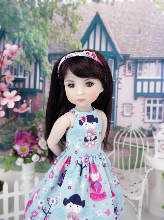 Geisha Girl - dress with shoes for Ruby Red Fashion Friends doll ...