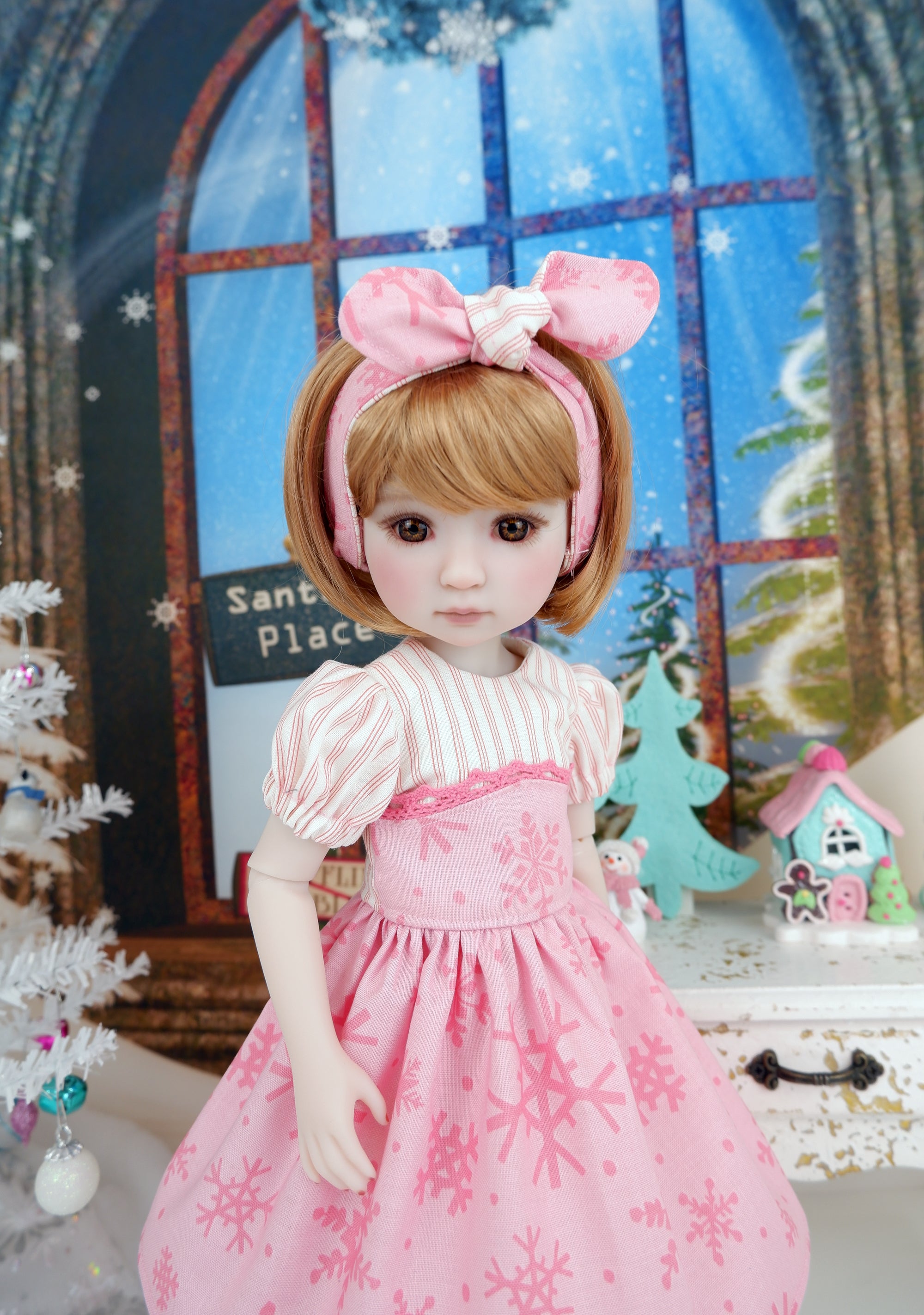 Precious Snowflake - dress and shoes for Ruby Red Fashion Friends doll ...