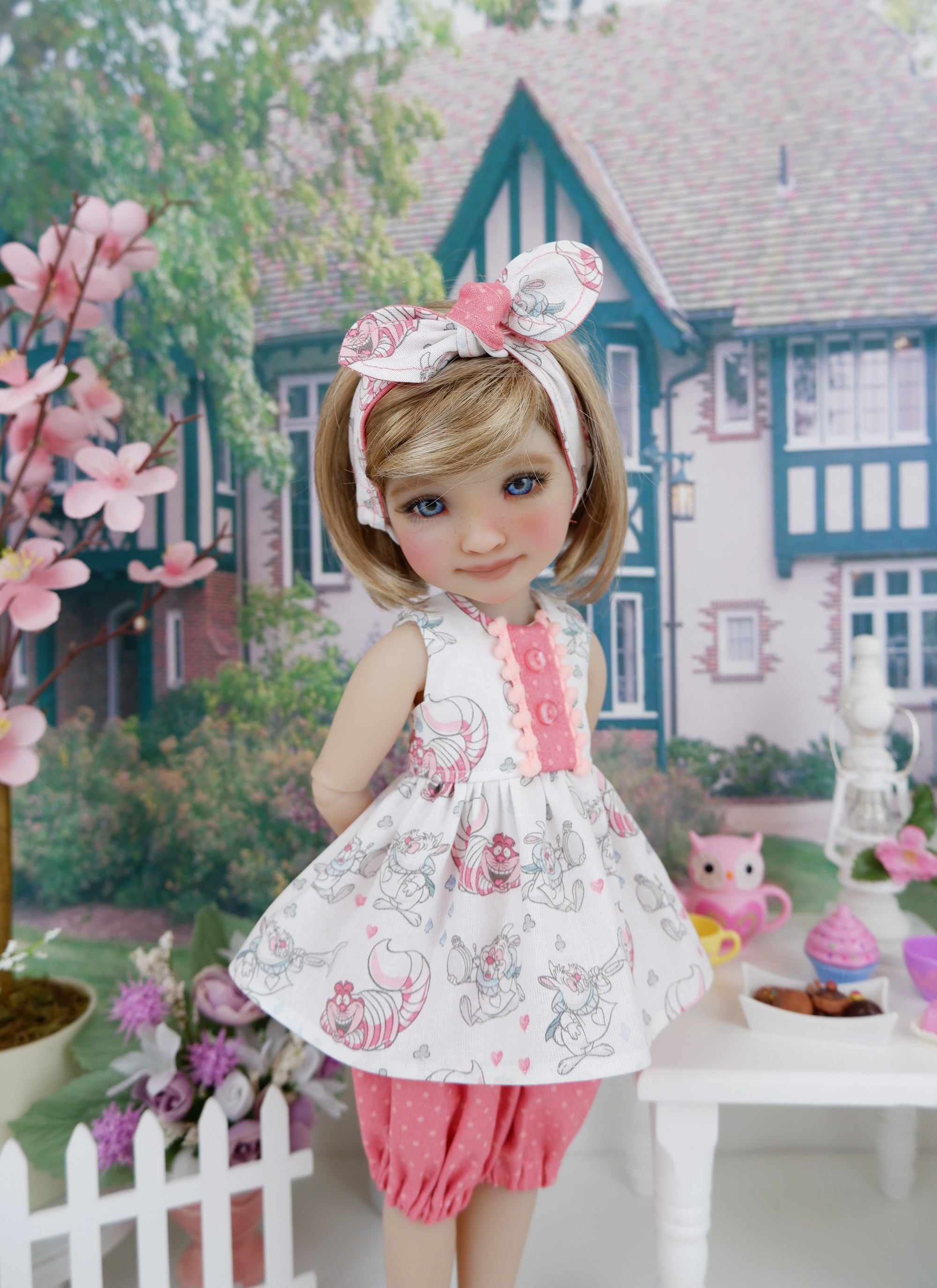 We're All Mad - top & bloomers with sandals for Ruby Red Fashion Frien ...